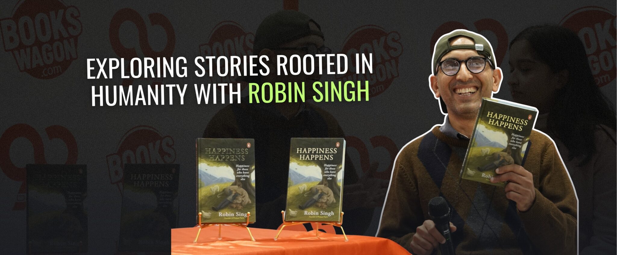 Robin Singh talks Purpose, Life, and Happiness with BooksWagon – Bookswagon